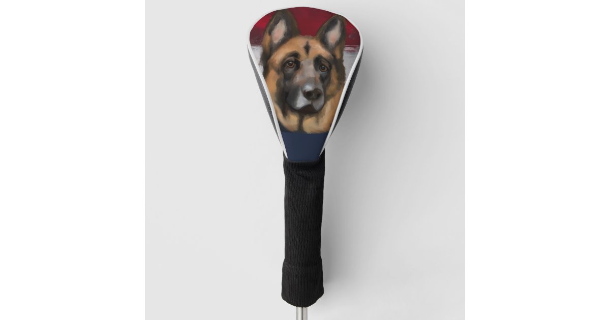 German Shepherd Golf Head Cover | Zazzle