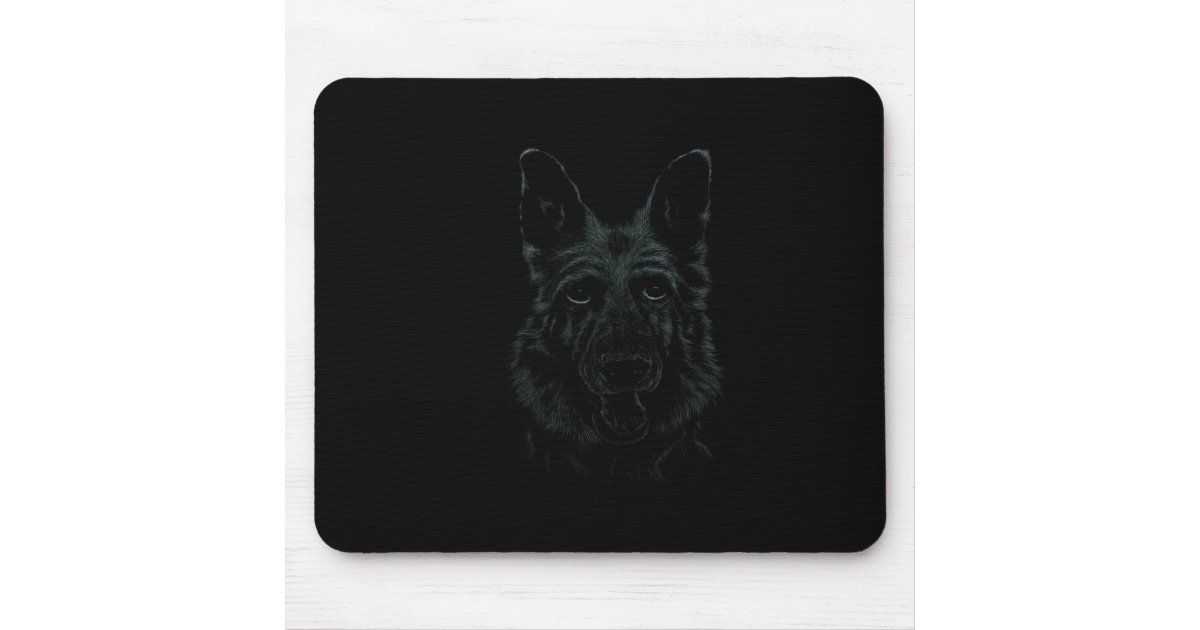 German Shepherd Mouse Pad | Zazzle