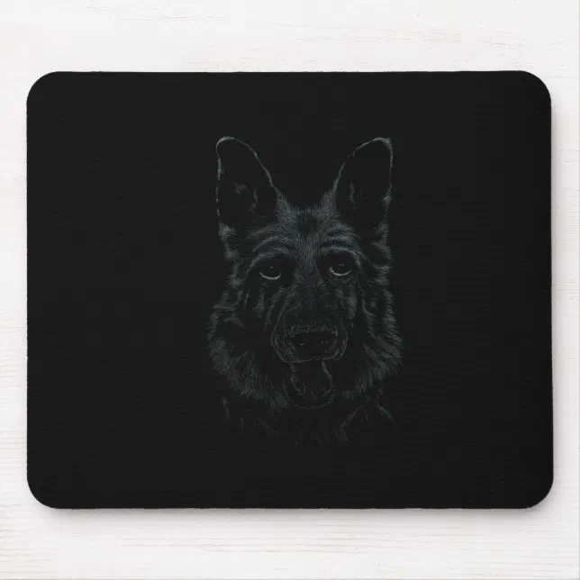 German Shepherd Mouse Pad | Zazzle