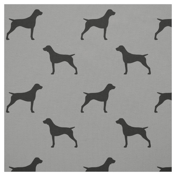 German Shorthaired Pointer GSP Fabric | Zazzle.com