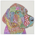 German Shorthaired Pointer GSP Fabric | Zazzle