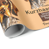 German Shorthaired Pointer Kurzhaar Wrapping Paper | Zazzle