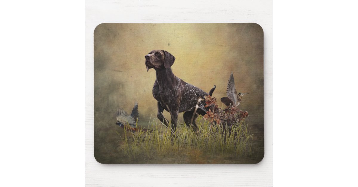 German Shorthaired Pointer Mouse Pad | Zazzle