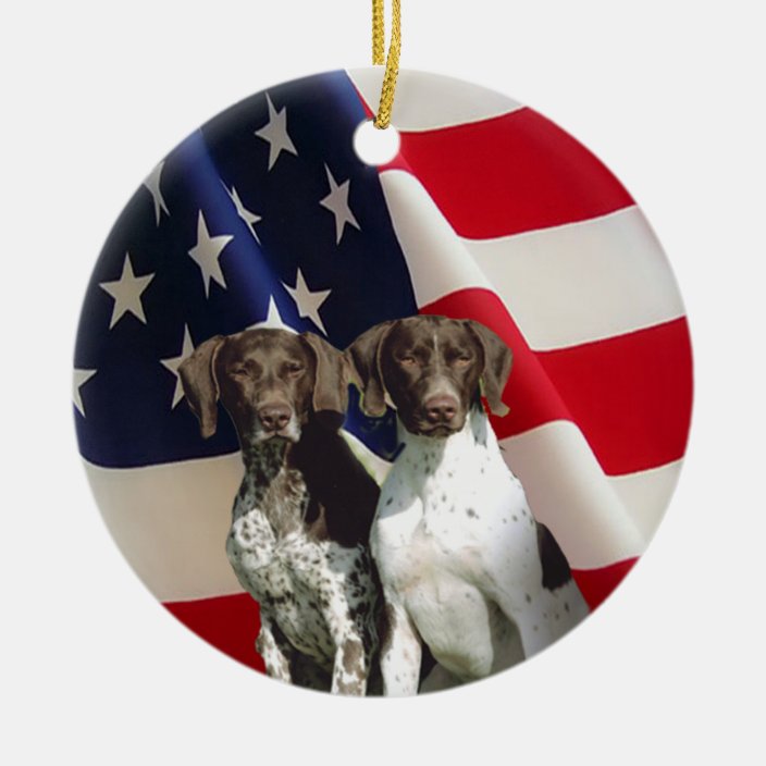 German Shorthaired Pointer Ornament | Zazzle.com