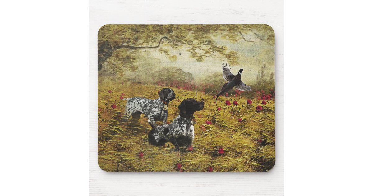 German Shorthaired Pointers Mouse Pad | Zazzle
