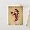 German "Smoker Man" Incense Burner Postcard | Zazzle