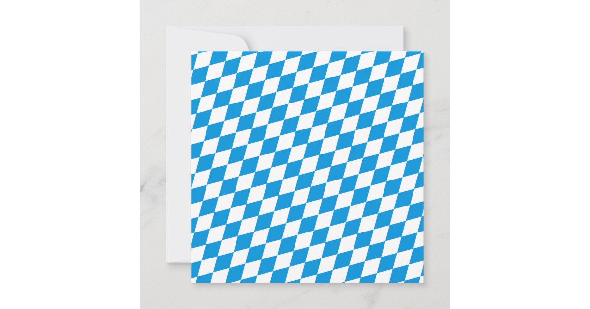 German State Of Bavaria - Flag Colors Pattern | Zazzle