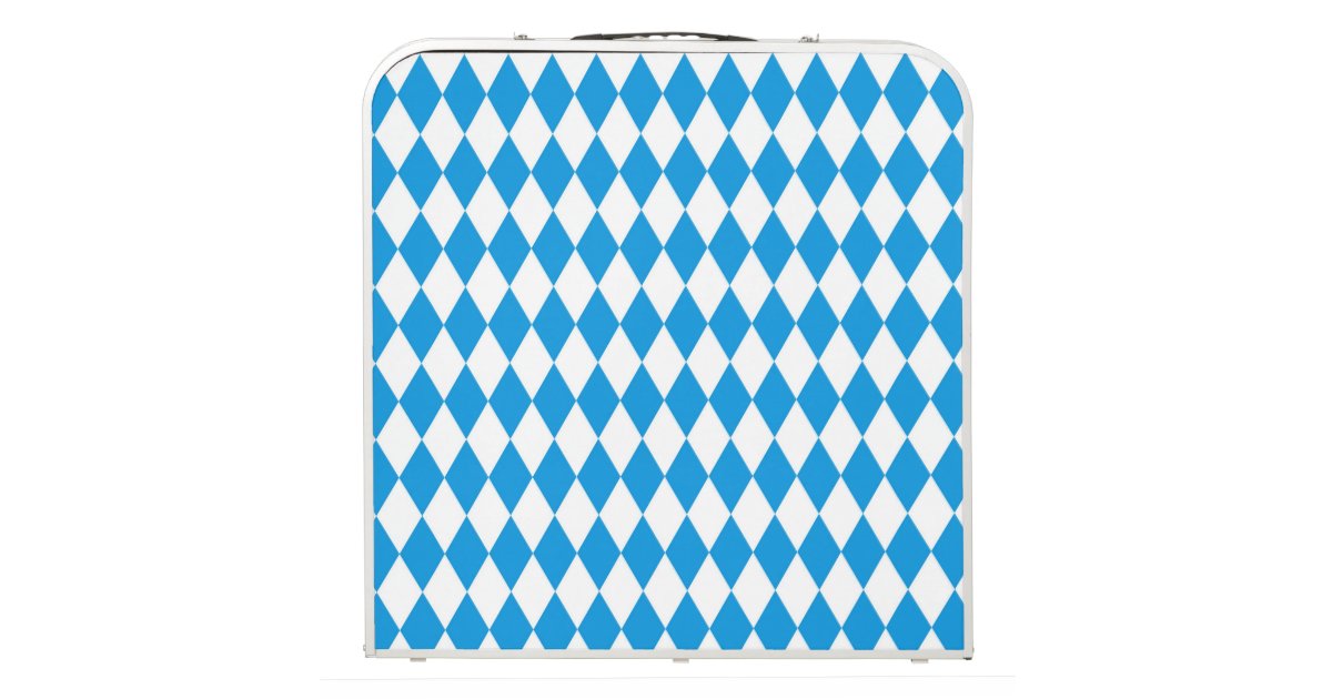 German State Of Bavaria - Flag Colors Pattern Beer Pong Table | Zazzle