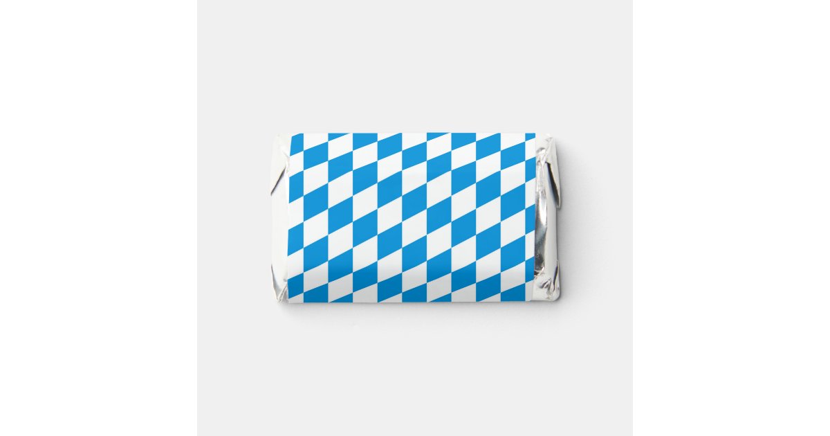 German State Of Bavaria - Flag Colors Pattern Hershey's Miniatures | Zazzle