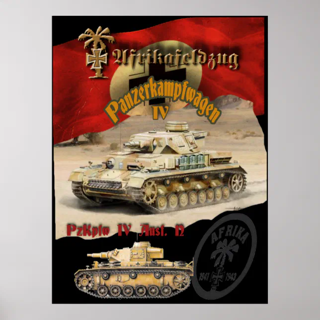 German tanks poster | Zazzle