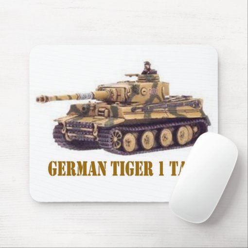 GERMAN TIGER 1 TANK MOUSE PAD | Zazzle