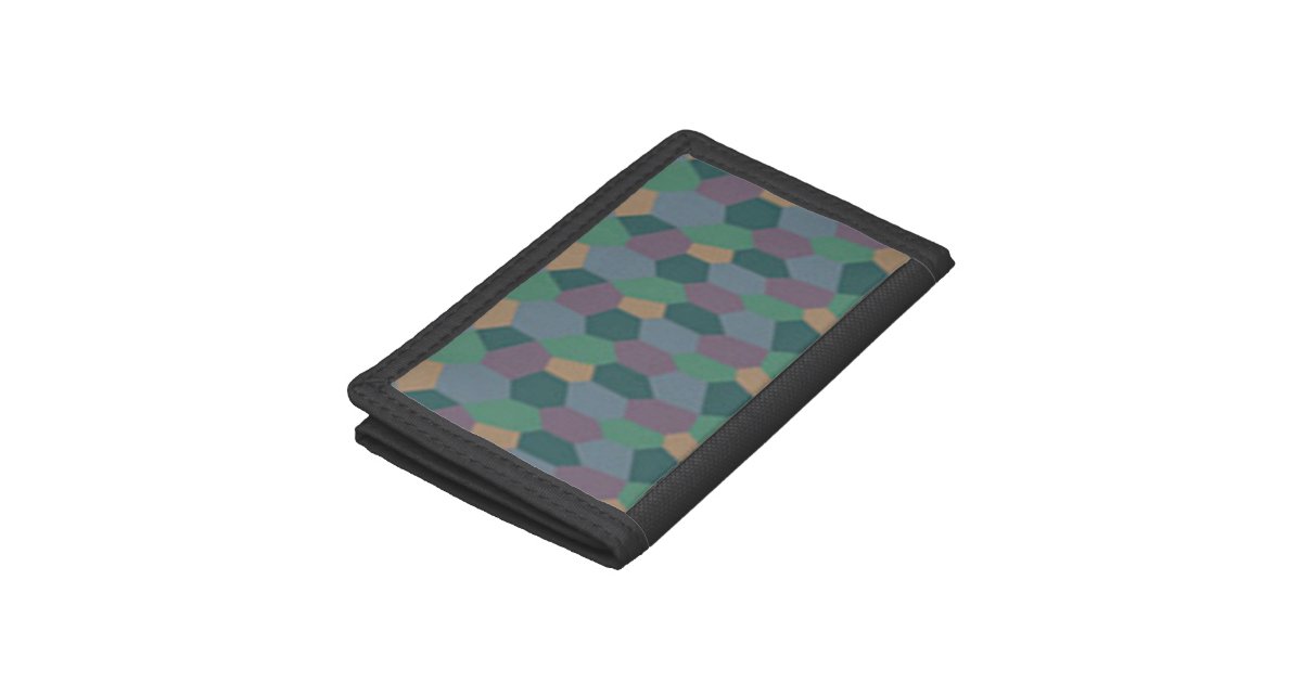 German World War I Lozenge Camo Wallet | Zazzle