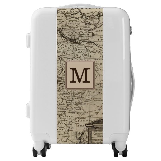 Germany 21 | Monogram Luggage | Zazzle.com