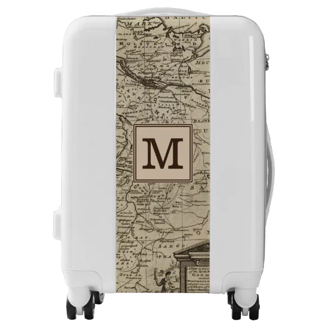 Germany 21 | Monogram Luggage | Zazzle