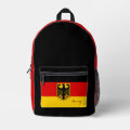 Germany, backpack, German Flag / Deutschland Printed Backpack | Zazzle
