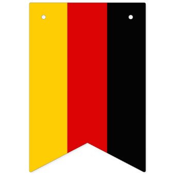 Germany bunting, wedding party banner, German Flag | Zazzle
