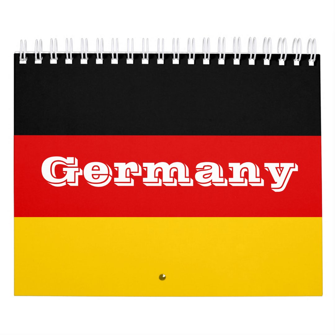 Germany Calendar | Zazzle
