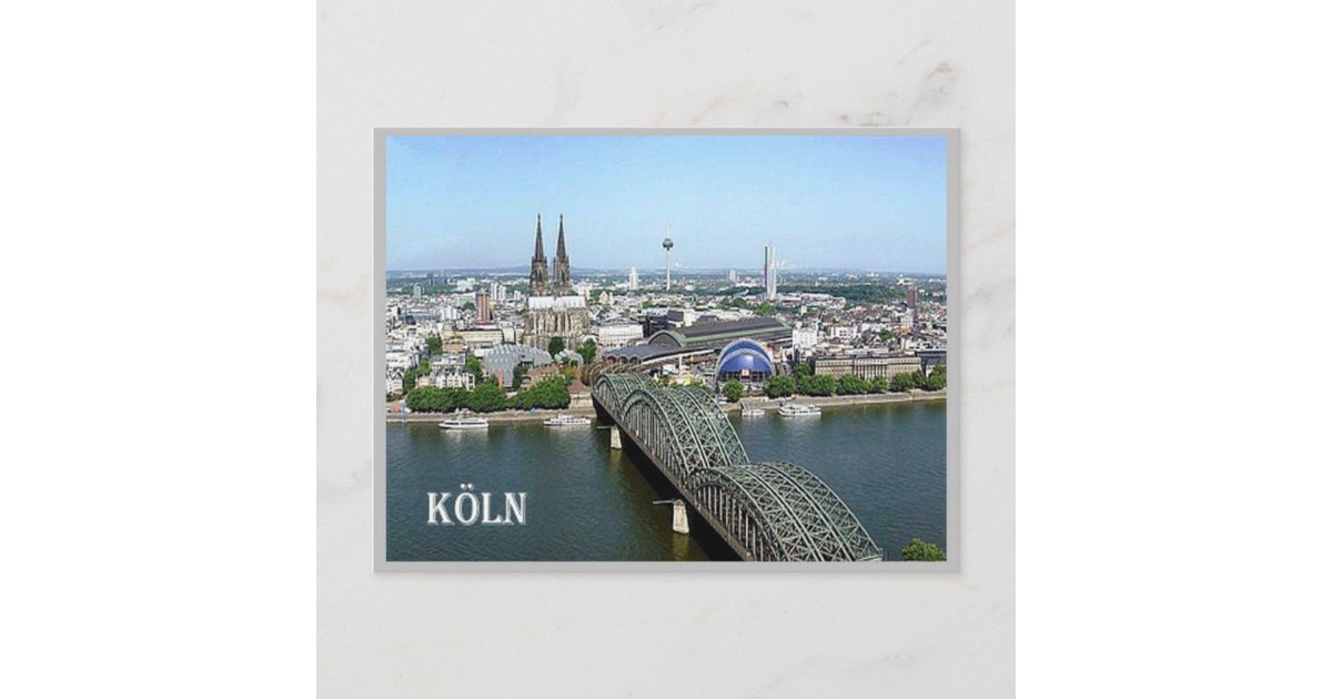 Germany - Cologne - Koln - Postcard | Zazzle.com