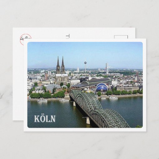 Germany - Cologne - Koln - Postcard | Zazzle