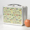 Germany Doodles Metal Lunch Box | Zazzle