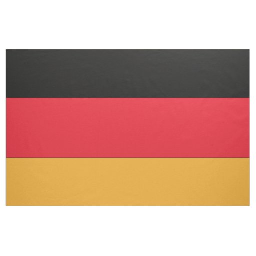 Germany Flag Fabric | Zazzle