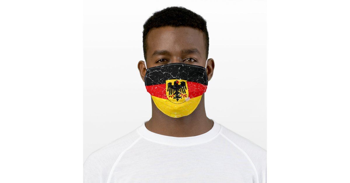 Germany Flag Face Mask | Zazzle