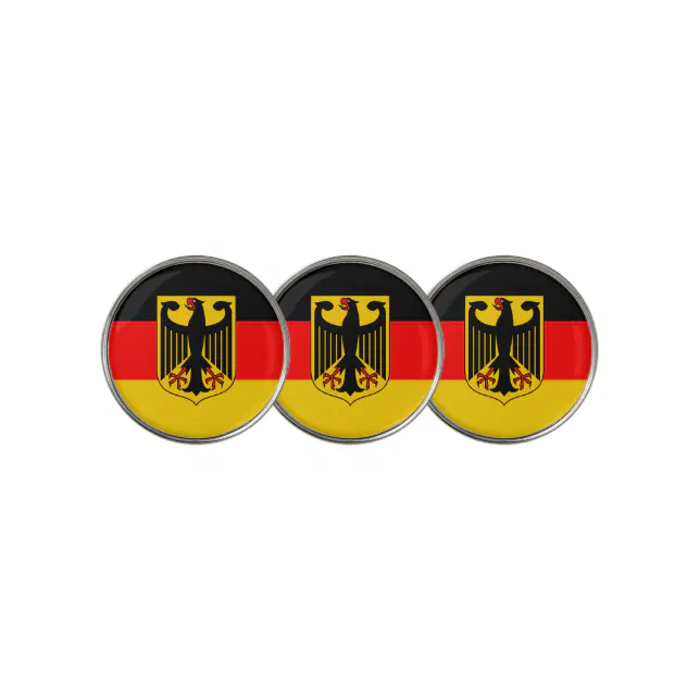 Germany Flag Golf Ball Marker | Zazzle