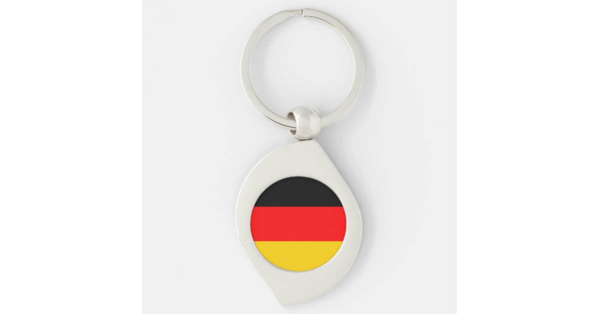 Germany Flag Keychain | Zazzle
