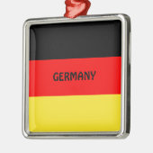 Germany: Flag of Germany Metal Ornament | Zazzle