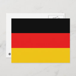 Germany Flag Postcard | Zazzle