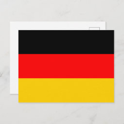 Germany Flag Postcard | Zazzle