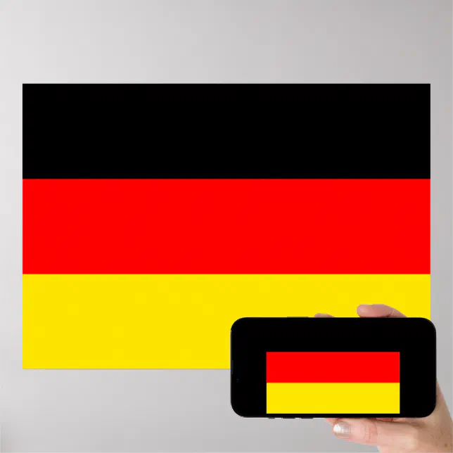 Germany Flag Poster | Zazzle