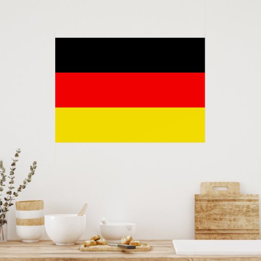Germany Flag Poster | Zazzle
