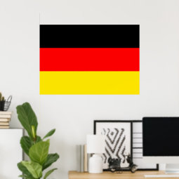 Germany Flag Poster | Zazzle