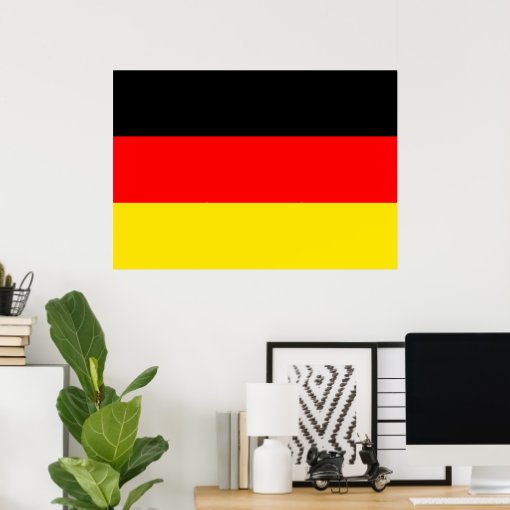 Germany Flag Poster | Zazzle