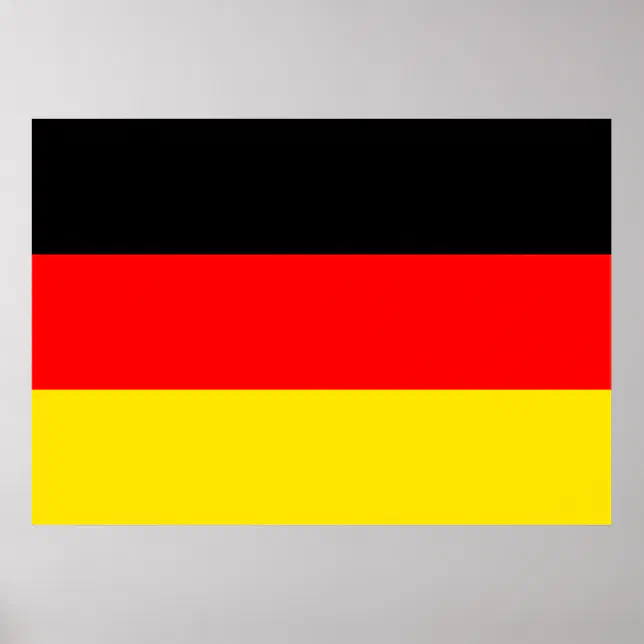 Germany Flag Poster | Zazzle