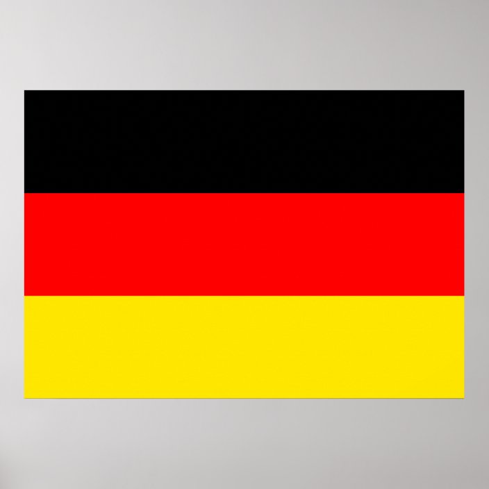 Germany Flag Poster | Zazzle.com
