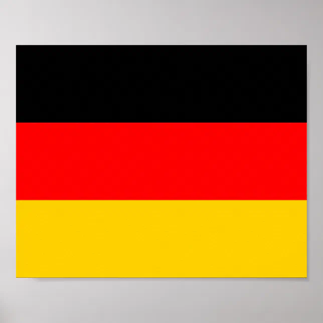 Germany Flag Poster | Zazzle