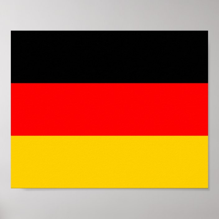 Germany Flag Poster | Zazzle.com