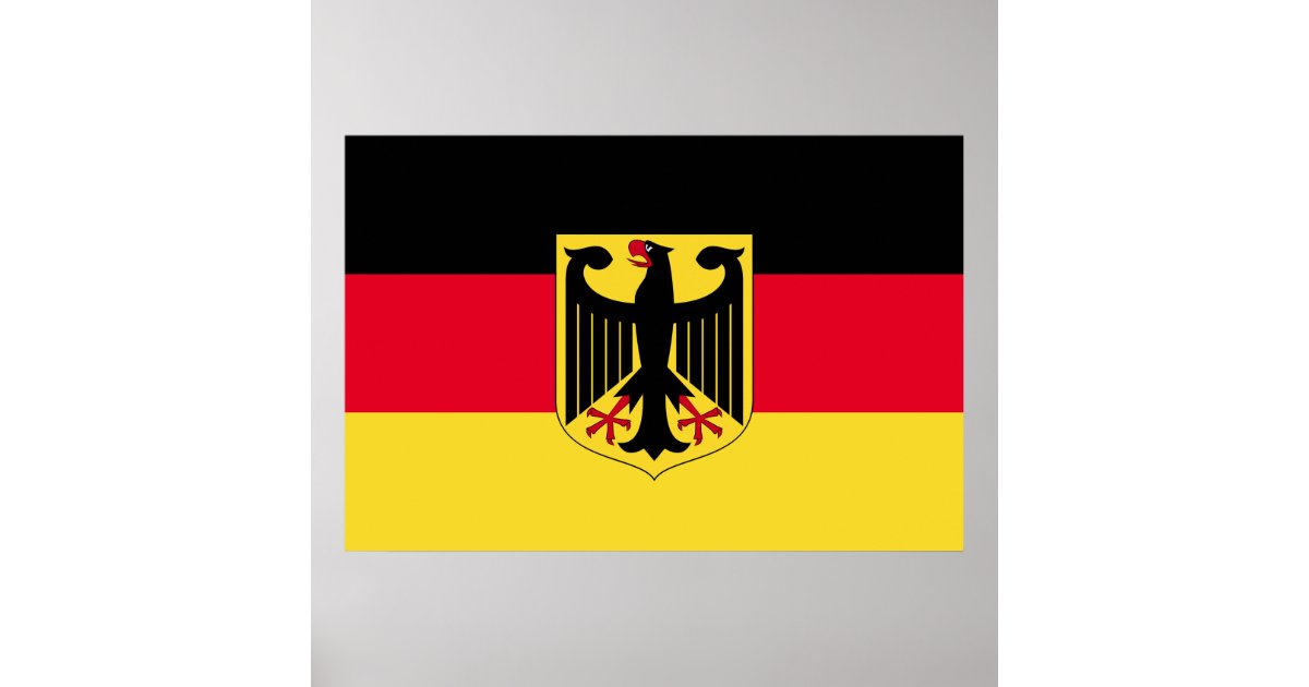 Germany Flag Poster | Zazzle