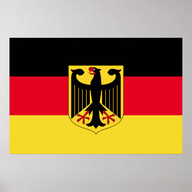 Germany Flag Poster | Zazzle
