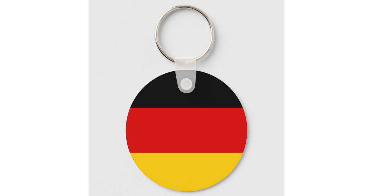 Germany flag quality keychain | Zazzle