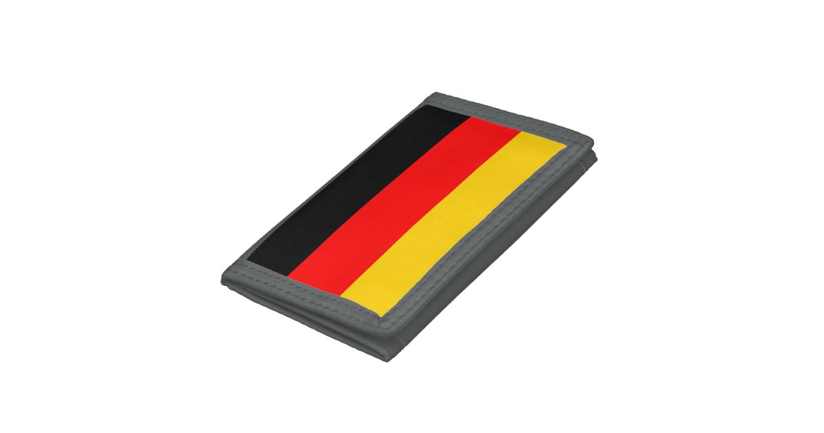 Germany Flag Trifold Wallet | Zazzle
