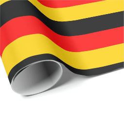 Germany Flag Wrapping Paper | Zazzle