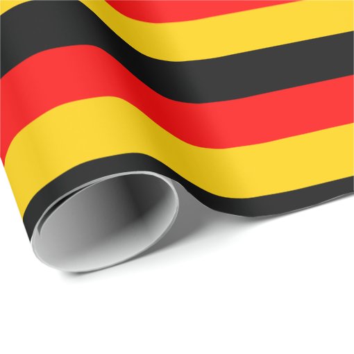 Germany Flag Wrapping Paper | Zazzle