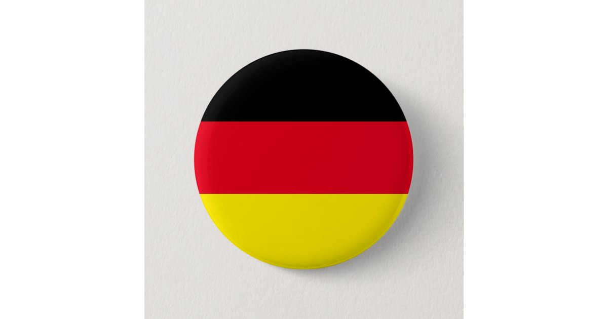 Germany German Flag Button | Zazzle