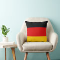 Germany (German) Flag Throw Pillow | Zazzle