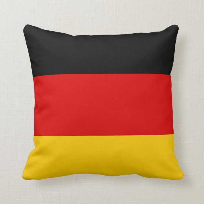 Germany (German) Flag Throw Pillow | Zazzle.com