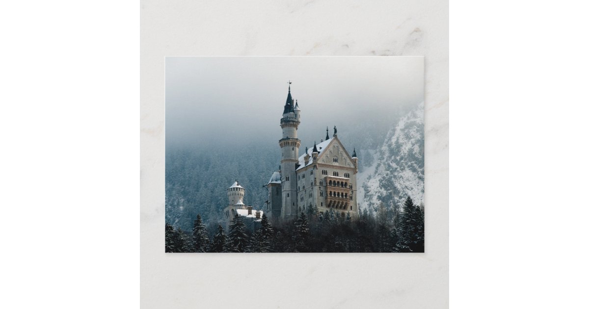 Germany Neuschwanstein Castle Postcard | Zazzle