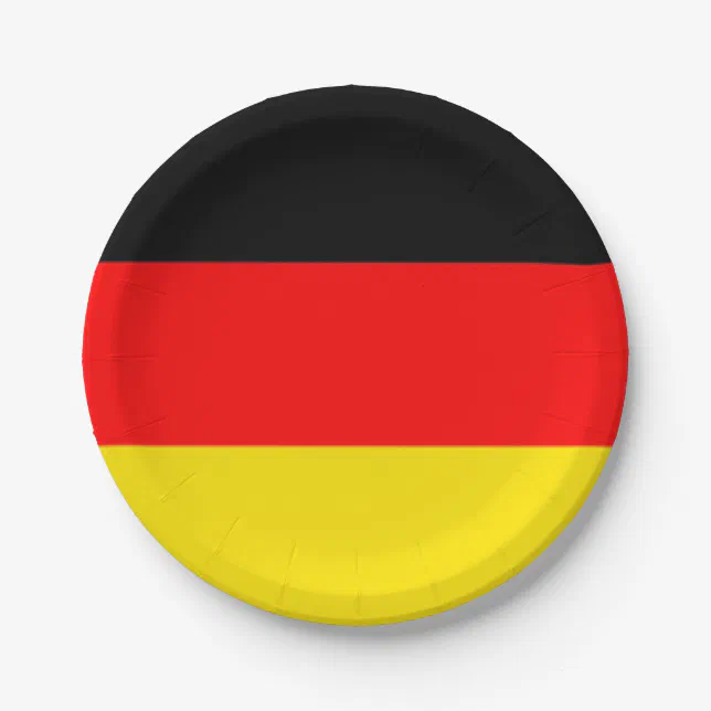 Germany Party Plates | Zazzle